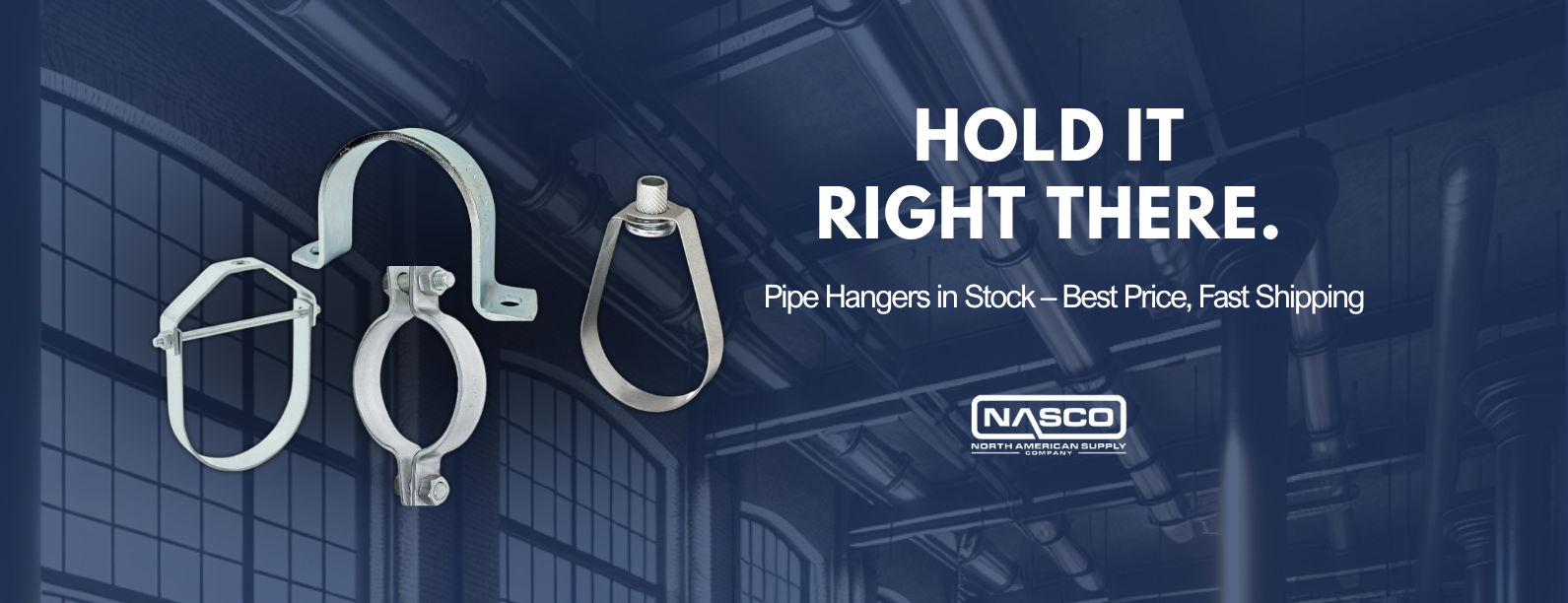 Choosing the Right Pipe Hangers, Supports and Bracing – NASCO Supply LLC