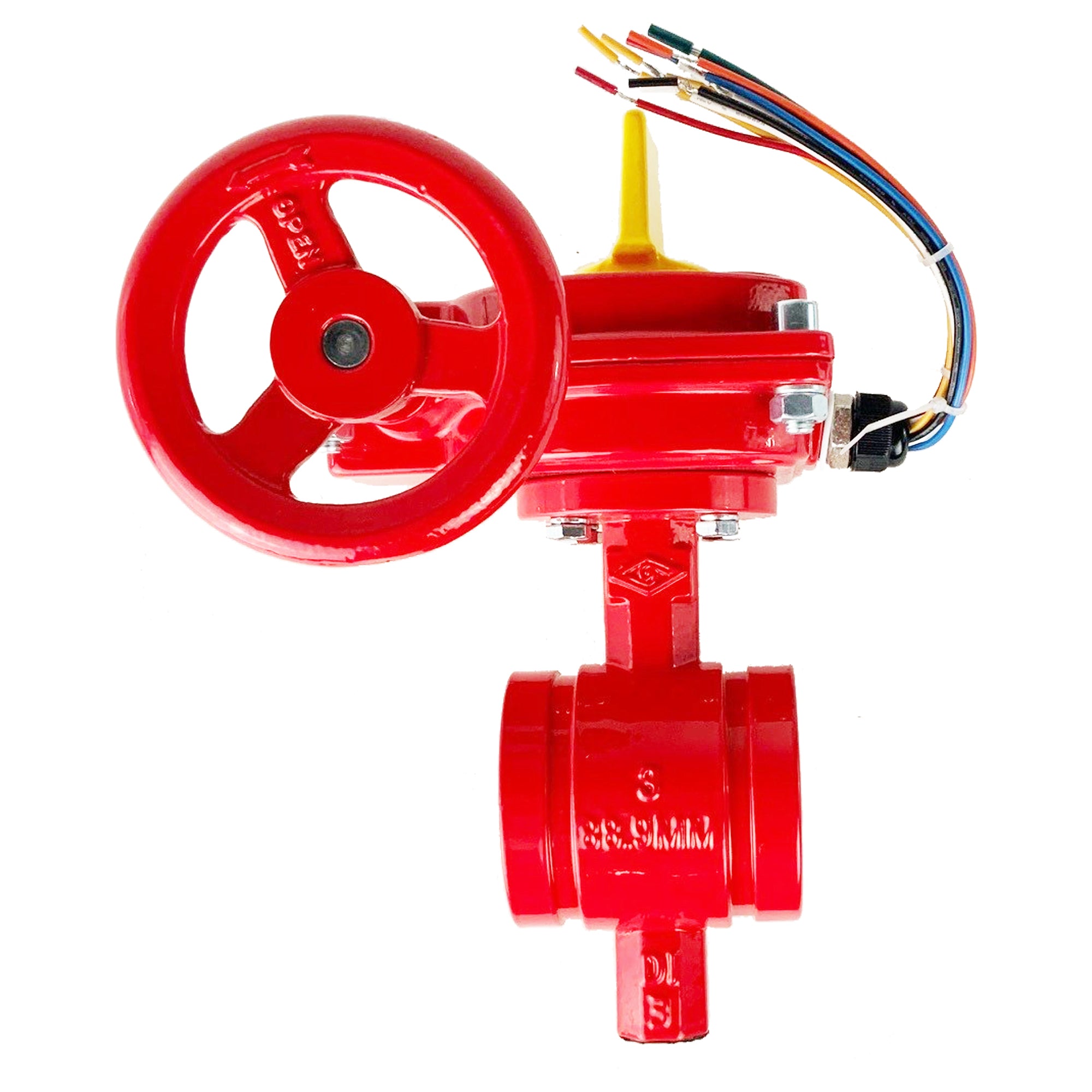 FIRE RISER BUTTERFLY VALVE, Grooved, Handwheel – NASCO Supply LLC